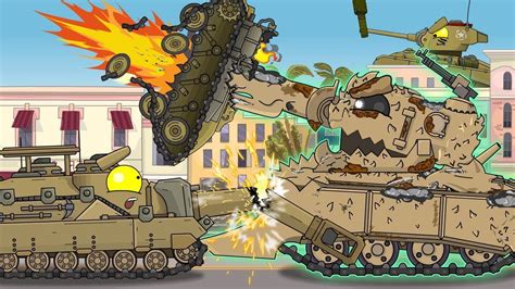 HE MONSTER Hills Of Steel Gerand Bent Barrels Tank Battle War Combat