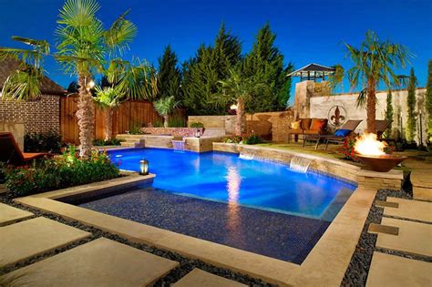 20 Beautiful Swimming Pool Landscaping With Trees Home Design Lover