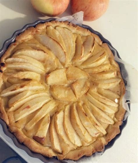 Tarte Aux Pommes Alsacienne Au Thermomix Cookomix