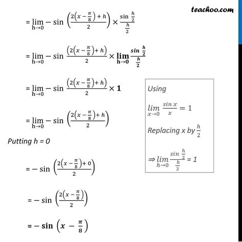 misc 1 find derivative by first principle x sin x 1