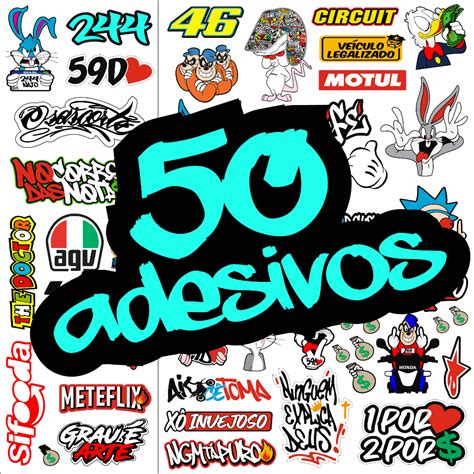 Cartela De Adesivos 100 Unidades Pernalonga Grau Osascorte 59D Para