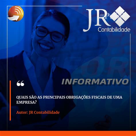 Portal Arcos Quais S O As Principais Obriga Es Fiscais De Uma Empresa