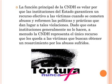PPT Comisión nacional de los derechos humanos cndh PowerPoint