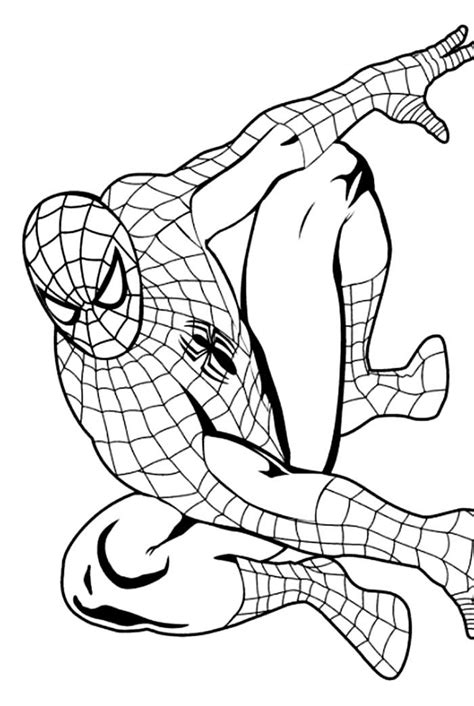 Desenhos De Homem Aranha Para Colorir Como Fazer Em Casa