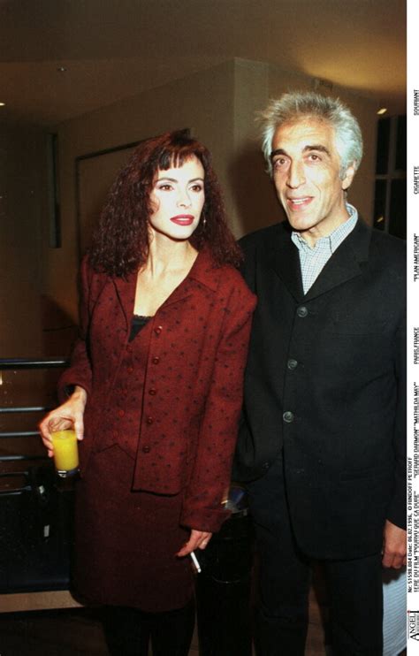 Gérard Darmon et Mathilda May photos de leur fille Sarah une sublime