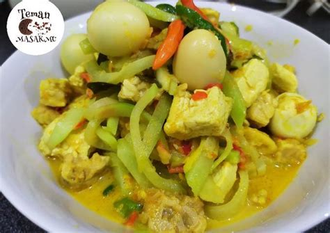 Resep 5 Sayur Lodeh Labu Tempe Tahu Telur Puyuh Oleh Teman Masakmu