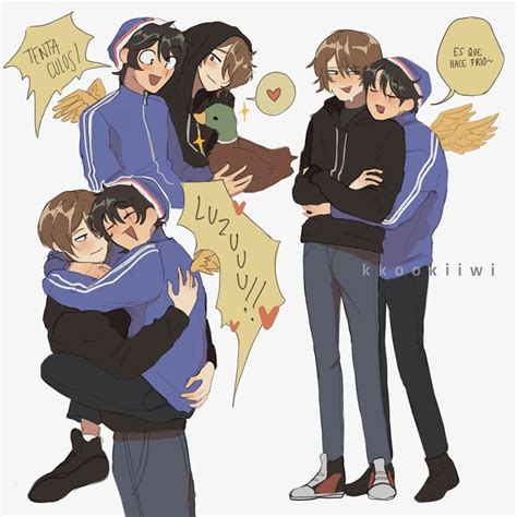 Luckity Luzu Y Quackity En Dibujos Animados Bonitos Im Genes