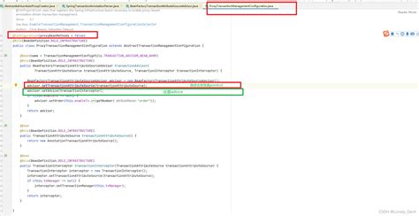 springboot解析 transaction注解原理 spring boot transactional 官网解释 csdn博客