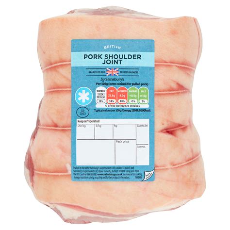 Sainsbury S British Pork Shoulder Joint YouK A Modern Buy British