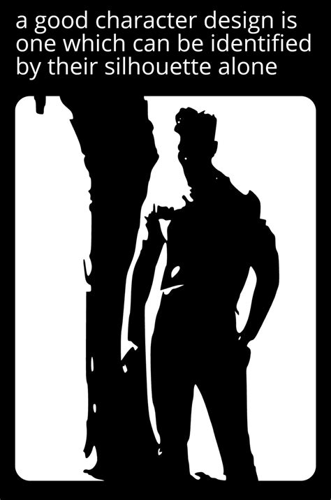 A Good Character Design Is One Which Can Be Identified By Its