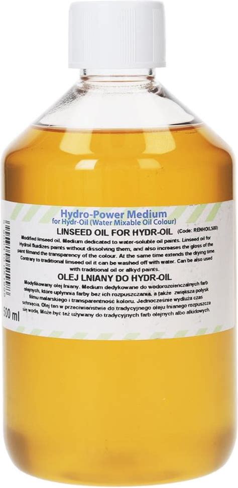 Renesans Olej Lniany Do Farb Hydr Oil Ml Ceny I Opinie Ceneo Pl
