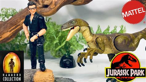 Mattel Hammond Collection Dr Ian Malcolm Velociraptor Review