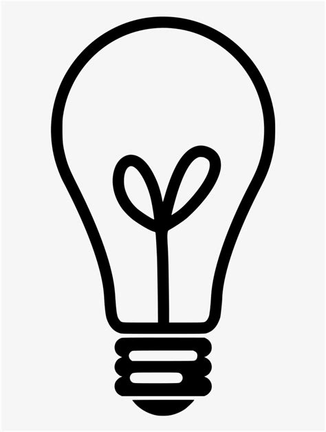 Light Bulb Icon Transparent Background
