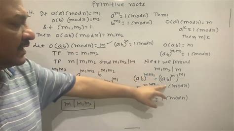 primitive roots theorems order of an element lecture 3 youtube