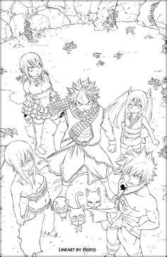 75 Anime Ausmalbilder Fairy Tail