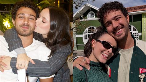 Larissa Manoela E Andr Luiz Celebram Meses De Casados Cap Tulo