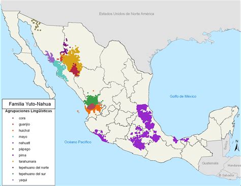Mapa De Lenguas Indigenas De Mexico Para Imprimir Ajore