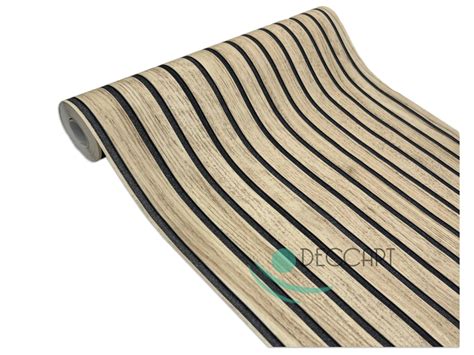 LAMELE Tapeta 3D Fizelinowa Winylowa V78 Jasne Drewno DECCART