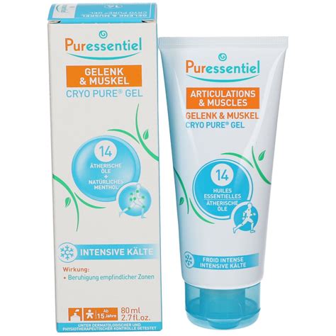 Puressentiel GELENK MUSKEL CRYO PURE GEL 80 Ml Shop Apotheke