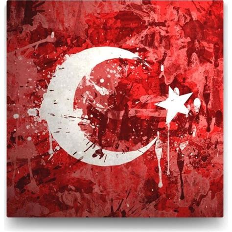 2645 İstanbul Türk Bayrağı Kanvas Tablo Fiyatı Taksit Seçenekleri