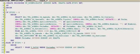 Aprende Y Comparte Sql Procedimientos Almacenados Store Procedure 20865