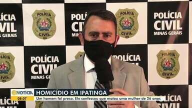 Inter TV Notícia Homem é preso e confessa ter matado mulher em