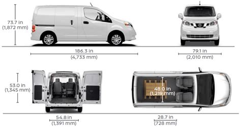 Nissan Nv200 Compact Cargo Dimensions