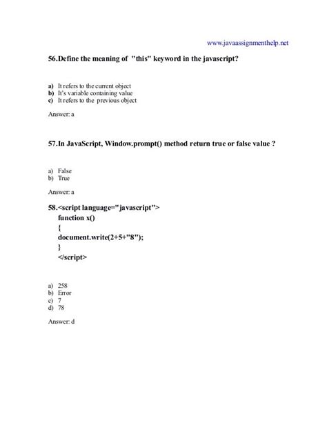advanced java mcq questions with answers pdf pofescreen