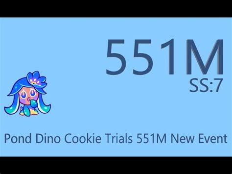Crob Pond Dino Cookie Trials M New Event Jinx Lol Cookie Run