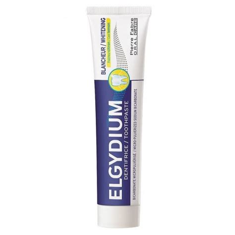 Elgydium Dentifrice Blancheur Citron 75 Ml