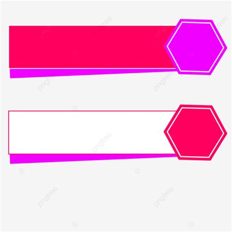 Modern Colorful Text Box Banner Text Box Banner Colorful PNG