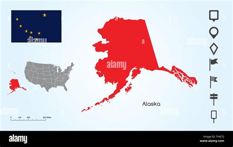 Mapa De Los Estados Unidos De Am Rica Con El Estado Seleccionado De