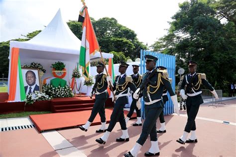 Côte d Ivoire ultime hommage de la nation à feu Henri Konan Bédié