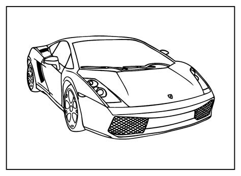 Desenhos De Lamborghini Para Colorir Bora Colorir