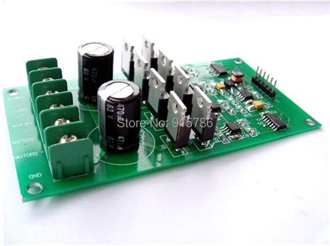 Business Industrial Dual Motor Driver Module Board H Bridge DC MOSFET