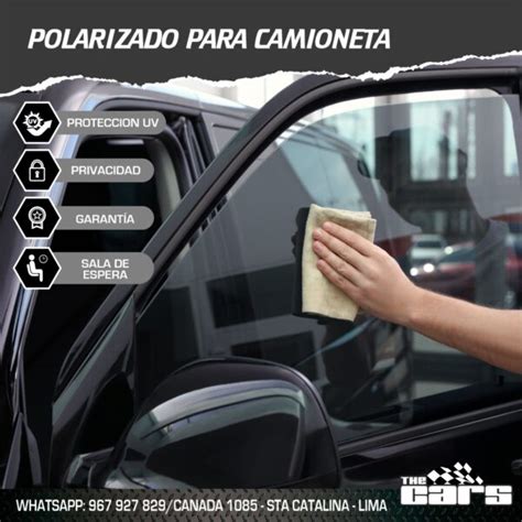 Polarizado para Camioneta en Nanocarbón The Cars