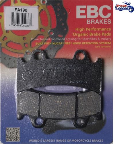 Pastillas De Freno EBC Para Pinzas 6 Pistones