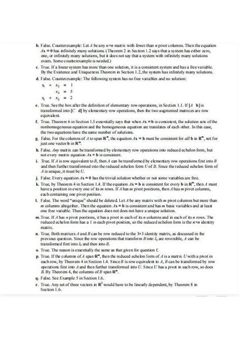 Solution Linear Algebra Complete Notes Studypool