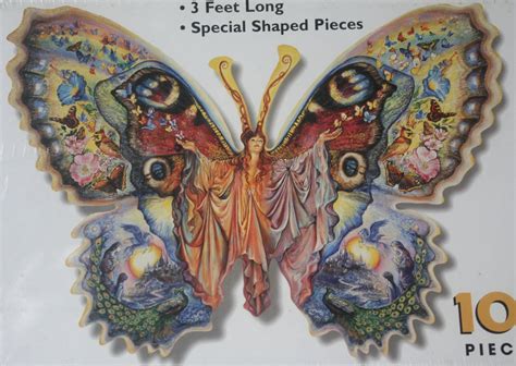Rare Josephine Wall Madame Butterfly 1000 Pc Jigsaw Puzzle 6760