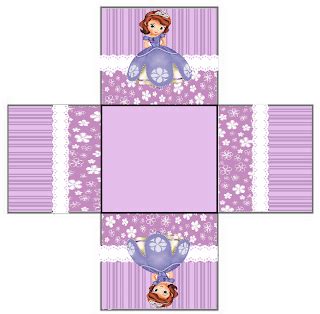 Fazendo A Propria Festa MINI KIT DE PERSONALIZADOS TEMA PRINCESA SOFIA