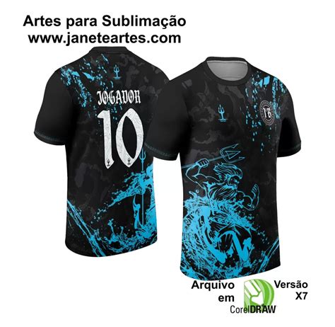 Template Camisa Preta E Azul Interclasse 2024 Jogos Internos 2024
