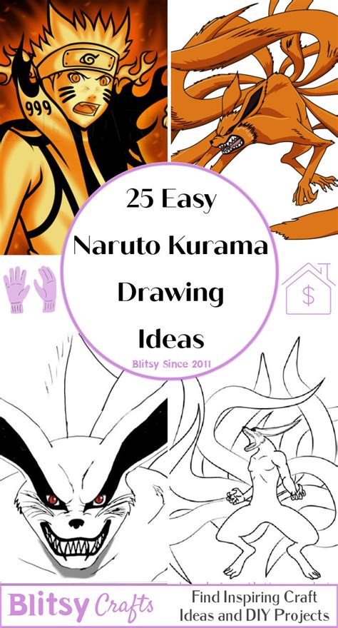 25 Easy Kurama Drawing Ideas How To Draw Kurama