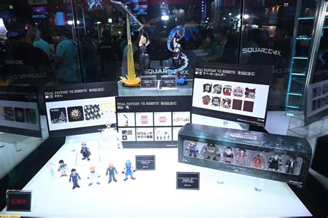 FF7 リバース発売記念くじが発表PS版のポリゴンを再現したミニフィギュアにはユフィや神羅兵のほかセーブポイントもラインアップ