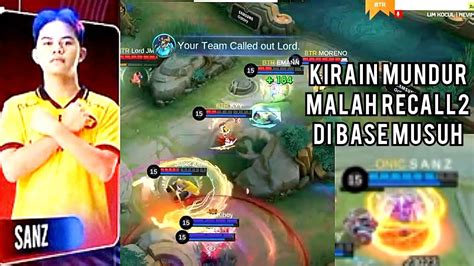 ONIC VS BTR DUEL MID LANE IN OUT NYA GG PARAH YouTube