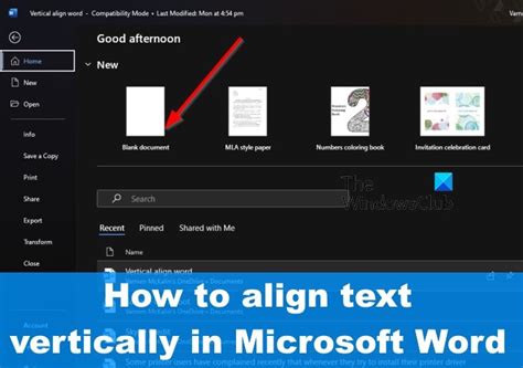 How To Align Text Vertically In Microsoft Word TrendRadars