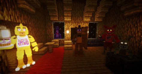 FNaF AR Mod Update 4 Java Edition 1 16 5 Minecraft Mod