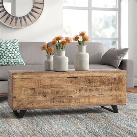 Wood Coffee Table With Stainless Steel Legs Brokeasshome