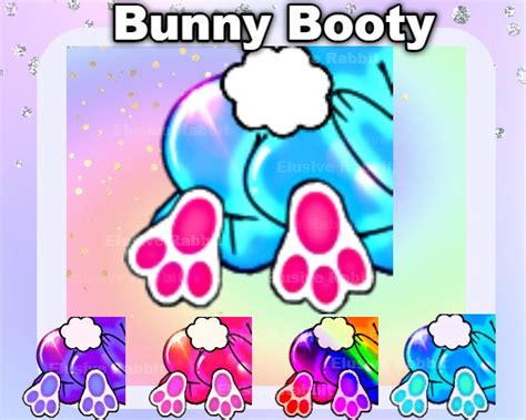 Bunny Booty Emote Twitch Emotes Thicc Booties Hase Stream Etsy Schweiz