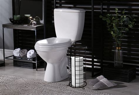 Stalak Za WC Papir Black 322743A Rea