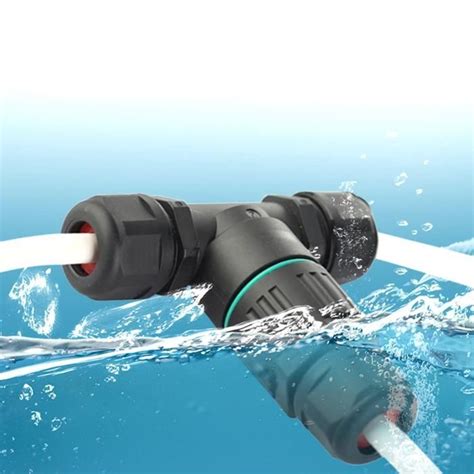 YOSOO Connecteur étanche à 3 voies Connecteur de Cble électrique Aramox